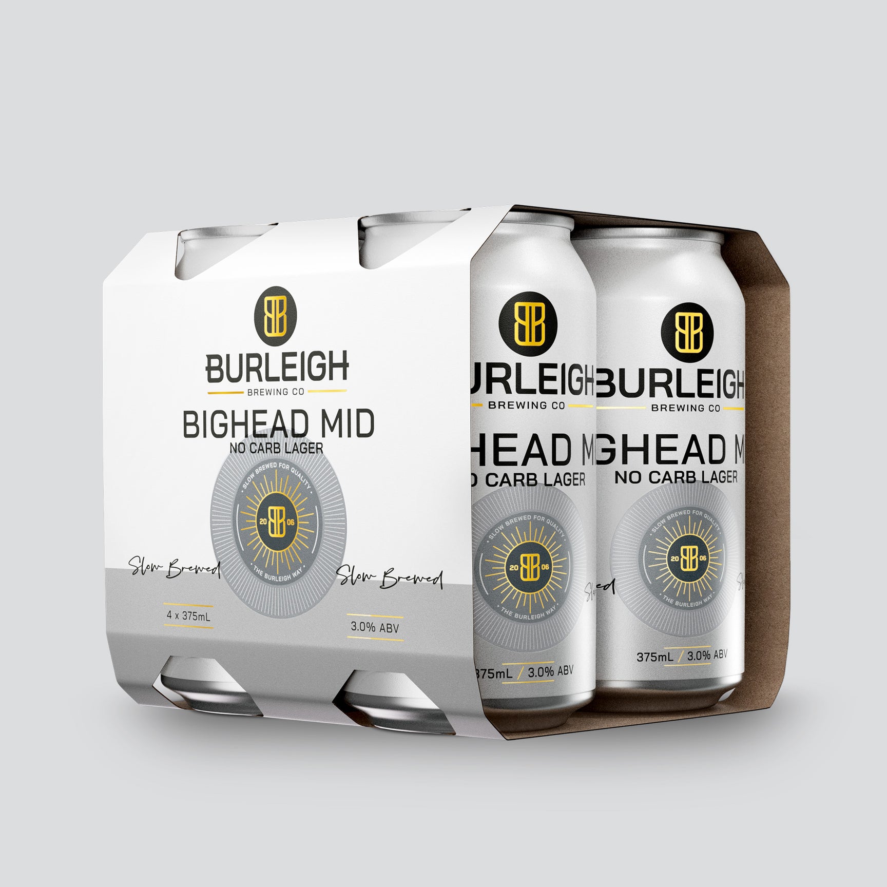 Shop | Bighead Mid No Carb Lager – Burleigh Brewing Company