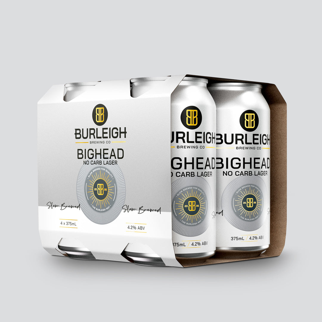 Shop | Bighead No Carb Lager – Burleigh Brewing Company