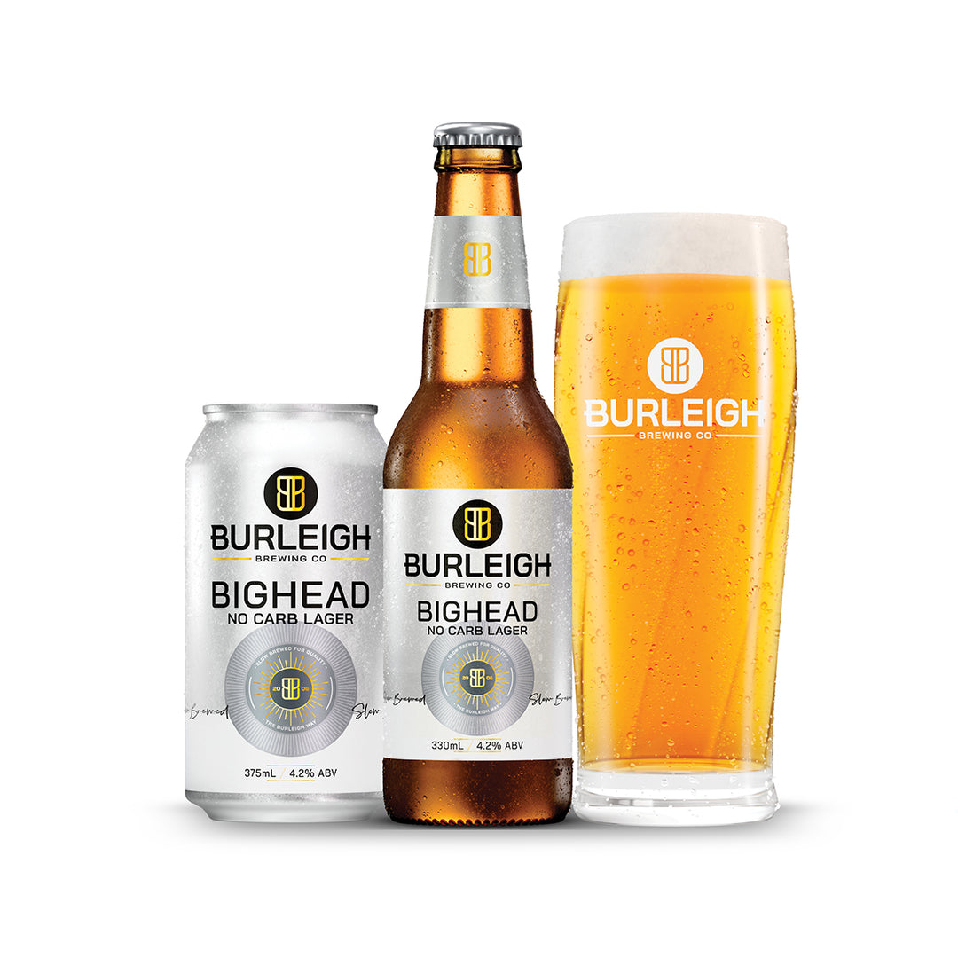 Shop | Bighead No Carb Lager – Burleigh Brewing Company